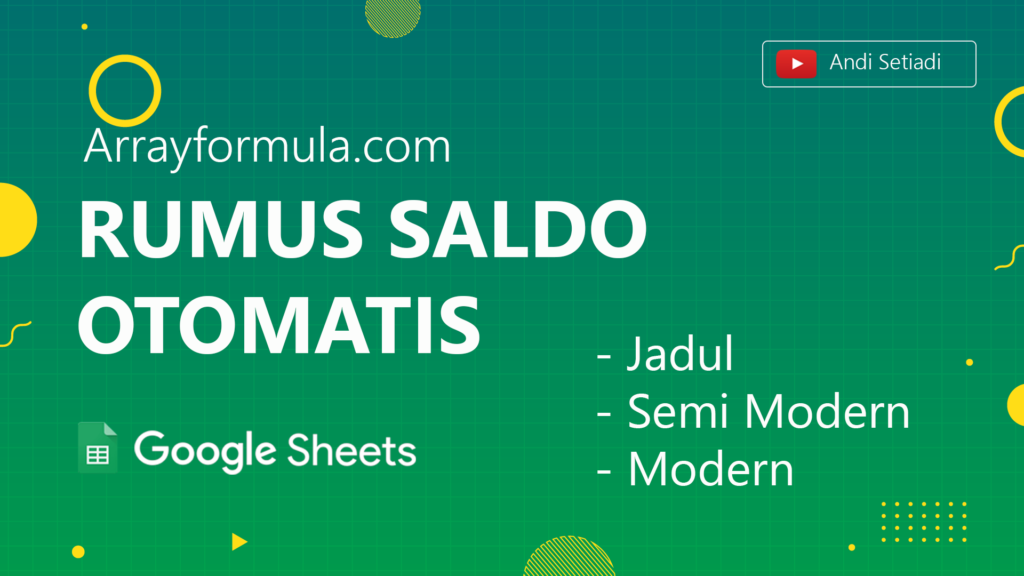 Rumus Perbandingan EQ NE LT GT LTE GTE di Google Sheet - Arrayformula